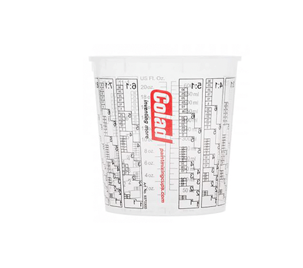 COLAD - 700ml MIXING CUPS (50 per pack) | Woodfinishes